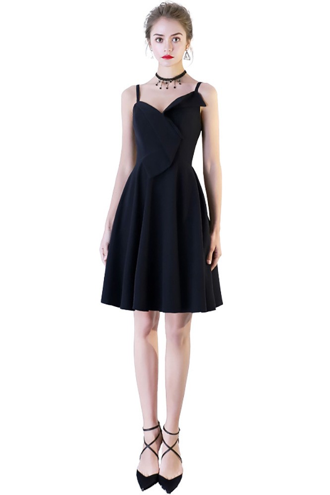 Simple Chic Short Homecoming Dress with Straps #BLS86018 - GemGrace.com